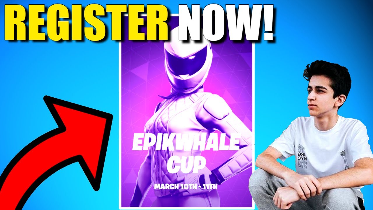 How To REGISTER For EPIKWHALE Cup In Fortnite! (New Tournament!) - YouTube