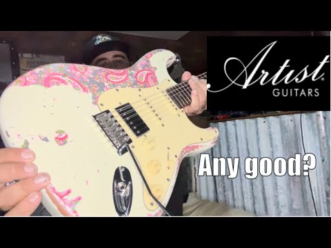Artist Guitars AS72 Relic - Review - YouTube