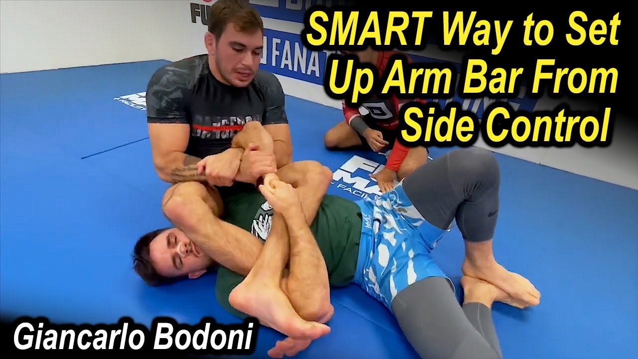 SMART Way to Set Up Arm Bar From Side Control by Giancarlo Bodoni - YouTube