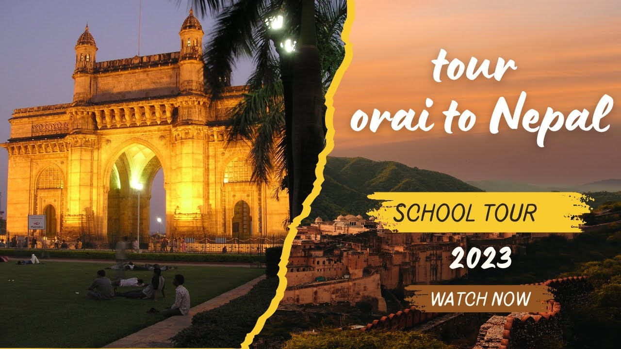 Nepal tour trip Disha Darshan smart school Orai 2023 - YouTube
