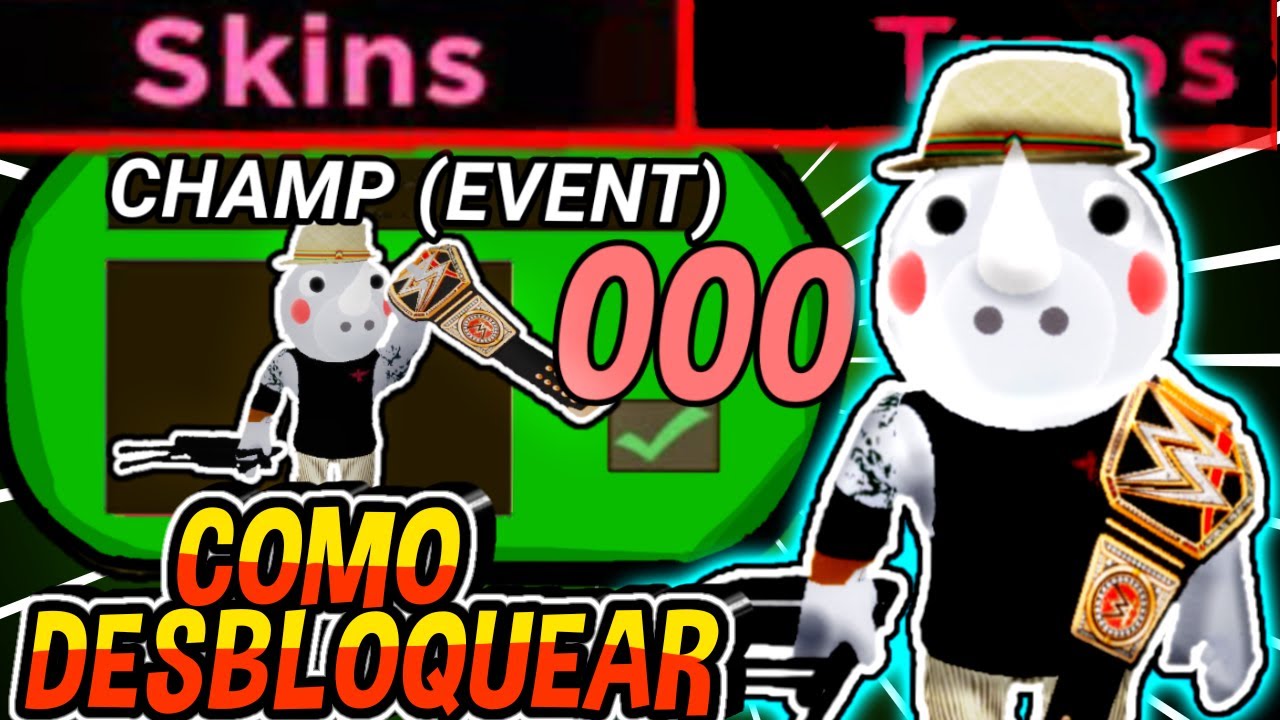*RHINO* PIGGY BOOK 2🤔¿como DESBLOQUEAR la NUEVA skin SECRETA? | NUEVA ...