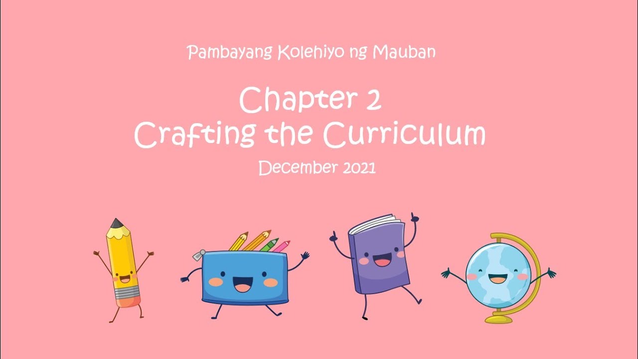 Chapter 2 Crafting The Curriculum - YouTube