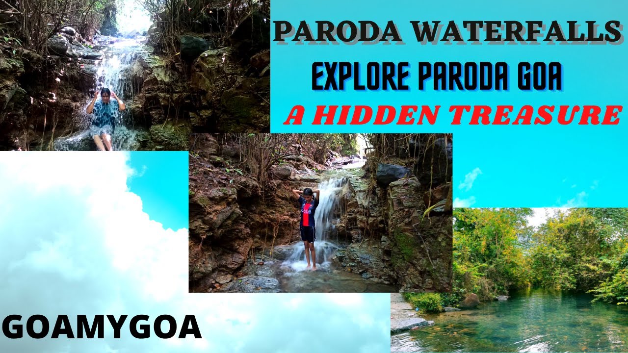 Paroda Waterfall | Paroda Spring | Explore Goa | #Goamygoa - YouTube