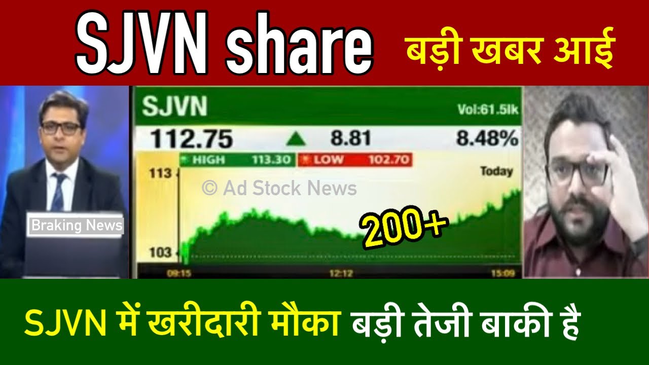 SJVN share latest news | Sjvn share news | Sjvn share target | Sjvn ...