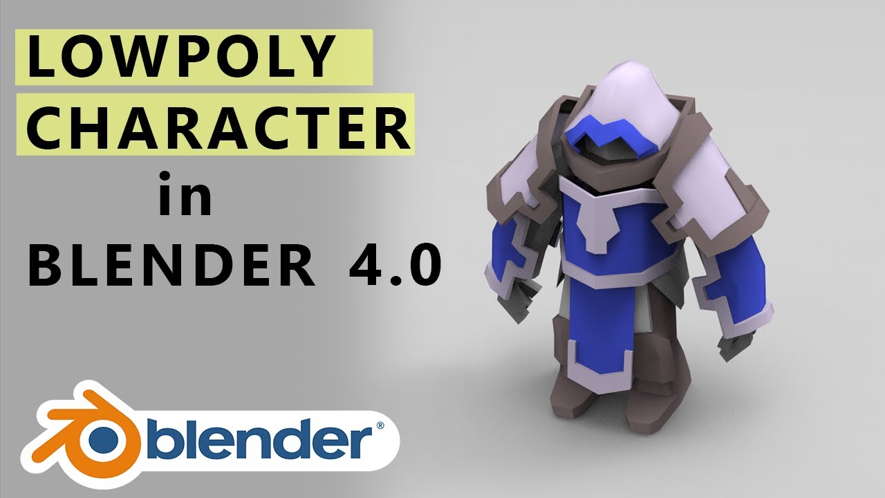 Stylized Character in blender| Lowpoly character | Stylized modeling ...