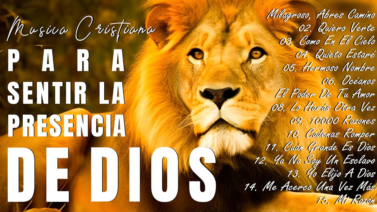 MÚSICA CRISTIANA PARA SENTIR LA PRESENCIA DE DIOS 🛐 HERMOSAS ALABANZAS ...