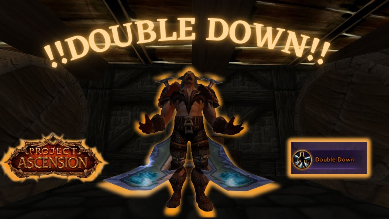 Ascension WOW |DOUBLE DOWN| LEVELING PVP - YouTube