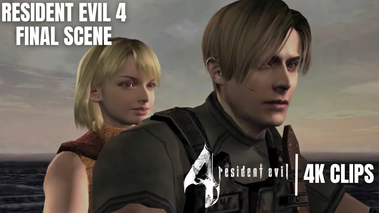 Resident Evil 4 Final Scene (Jet-Ski Escape) | Resident Evil 4 | 4K ...
