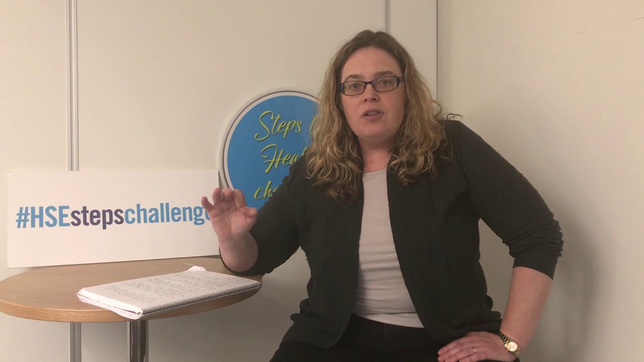 How to increase your steps in work - Clodagh Armitage - YouTube