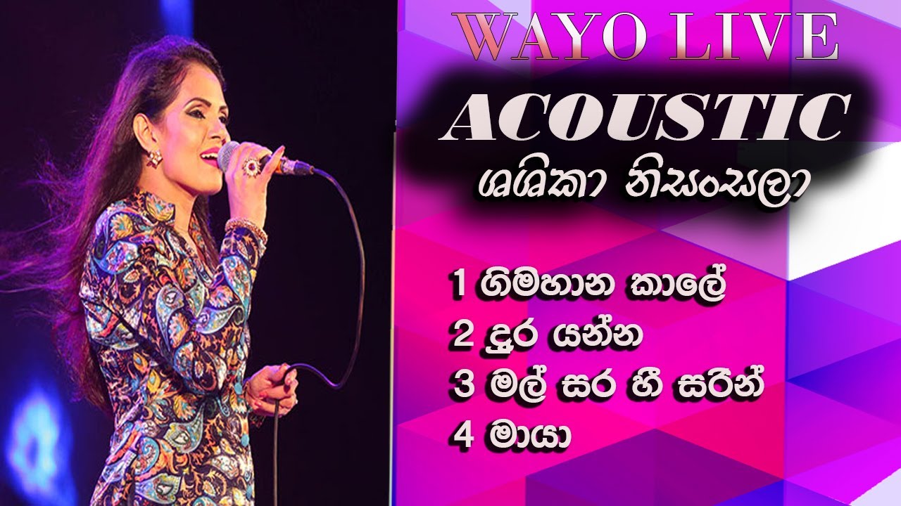 Shashika Nisansala Live in Wayo Concert - YouTube