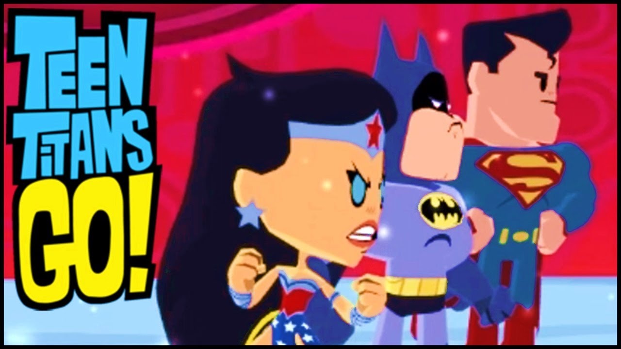 Teen Titans Go Figure Batman, Wonder Woman, Superman (TEEN TITANS GO ...