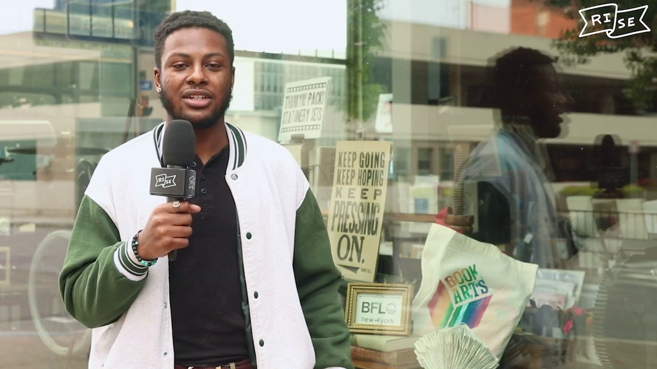 Nicholas Stokes: Self Exploration of the Black Man at Book Arts - YouTube