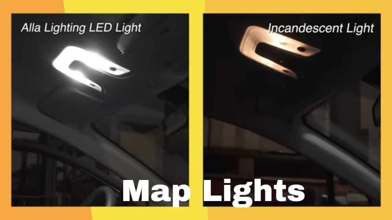 Change | Replace Toyota Prius Map Lights | Install168 LED Bulb - YouTube