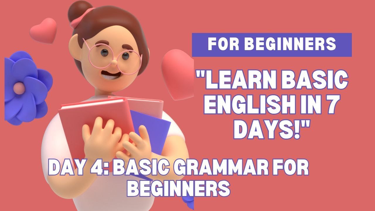 Day 4: Basic Grammar for Beginners@SpeakEasyEnglish-k4x #english #learnenglishspeakenglish # ...