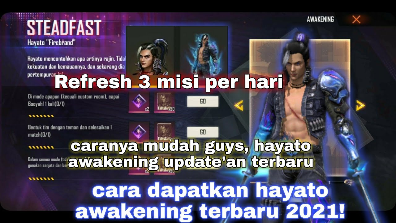 cara dapatkan hayato awakening update'an terbaru - YouTube
