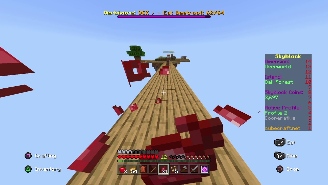 The Cubecraft Skyblock Experience, Episode 1 - YouTube