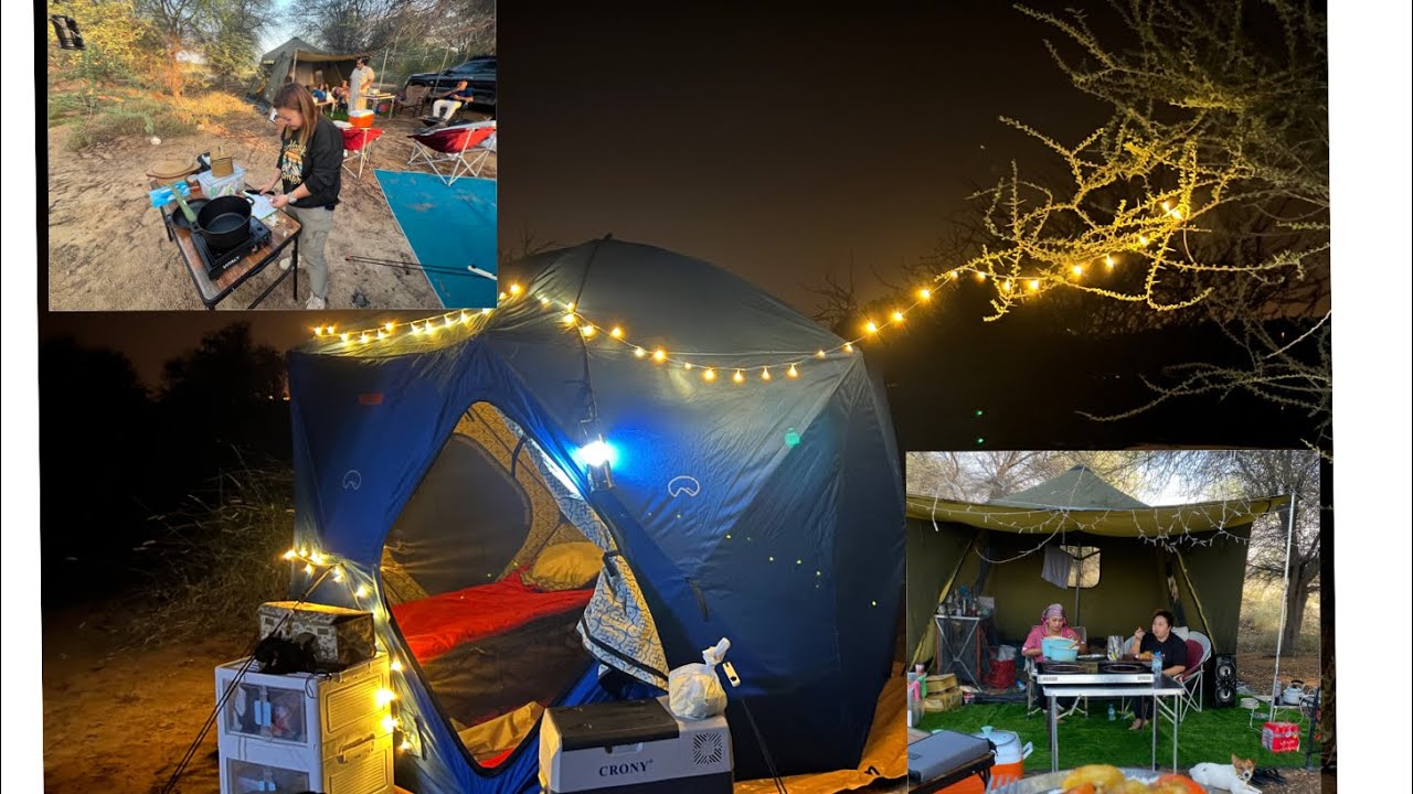Al Qudra Lakes|Overnight Camping 'DUBAI' - YouTube