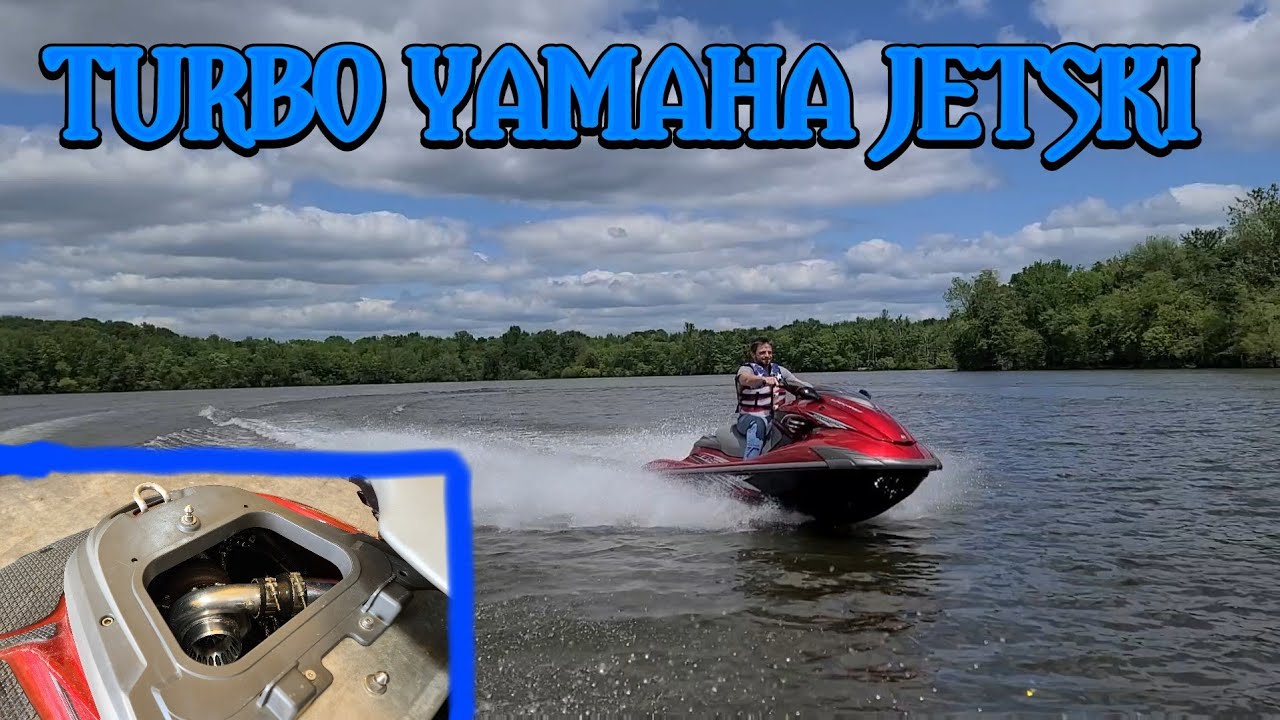 YAMAHA SHO JETSKI GETS A TURBO - YouTube