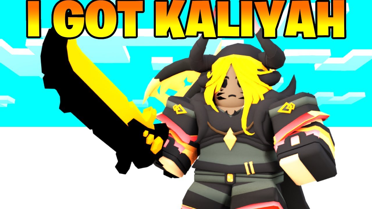 I FINALLY GOT KALIYAH! (Roblox Bedwars) - YouTube