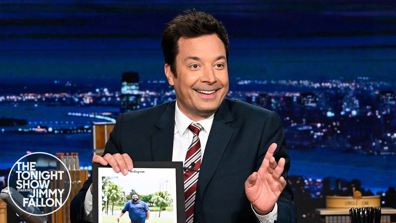 Jimmy Challenges DJ Khaled to a Gentlemanly Game of Golf | The Tonight ...