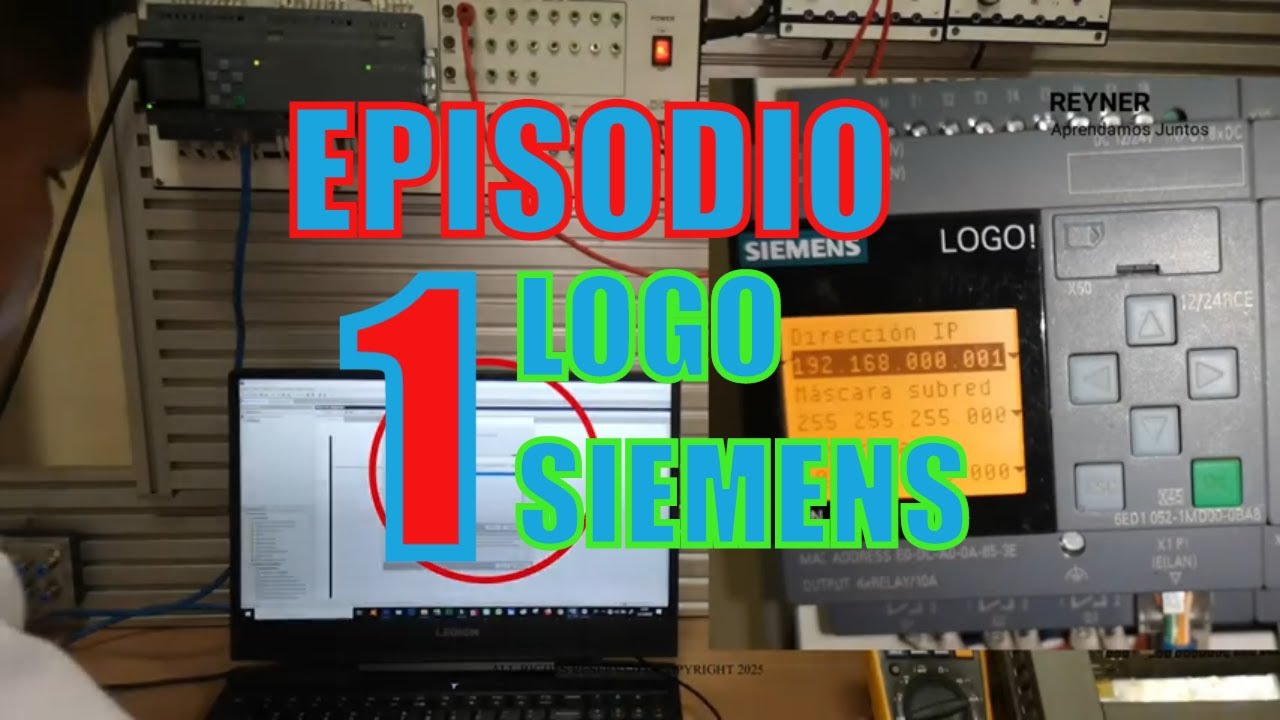 💥Episodio 1 Montaje LOGO Siemens 12/24RCE - 230R PLC Programming ...