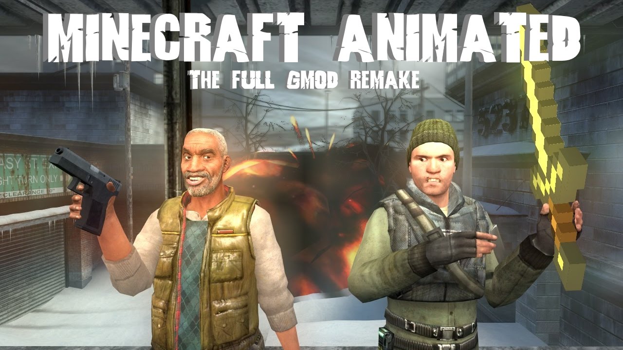 Super Minecraft Kid's 'Minecraft Animated' (GMod Remake) - The Full ...