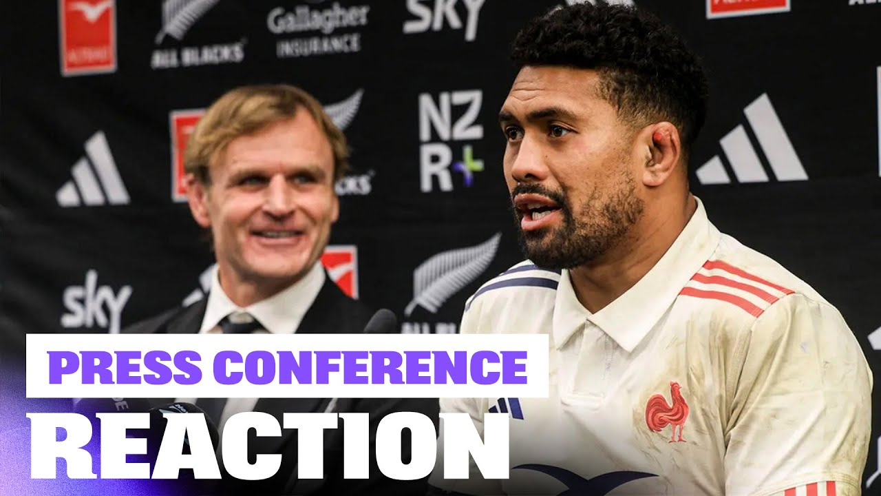 Ardie Savea and Razor speak to the media after All Blacks win | Press ...