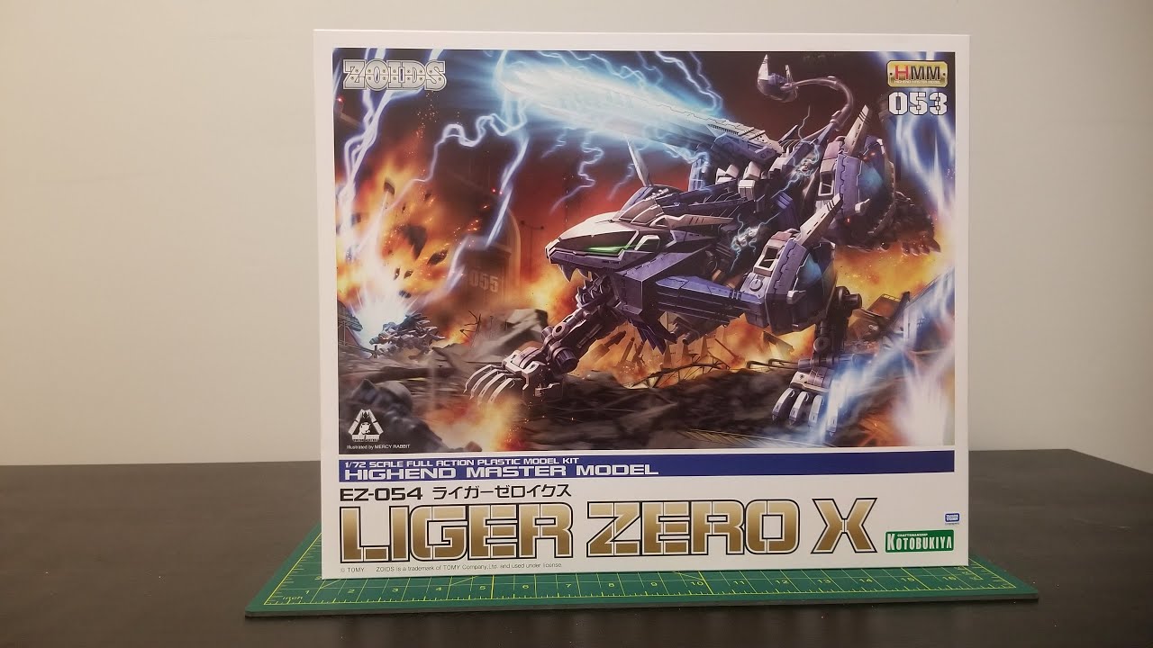 HMM Liger Zero X part 1: Unboxing - YouTube