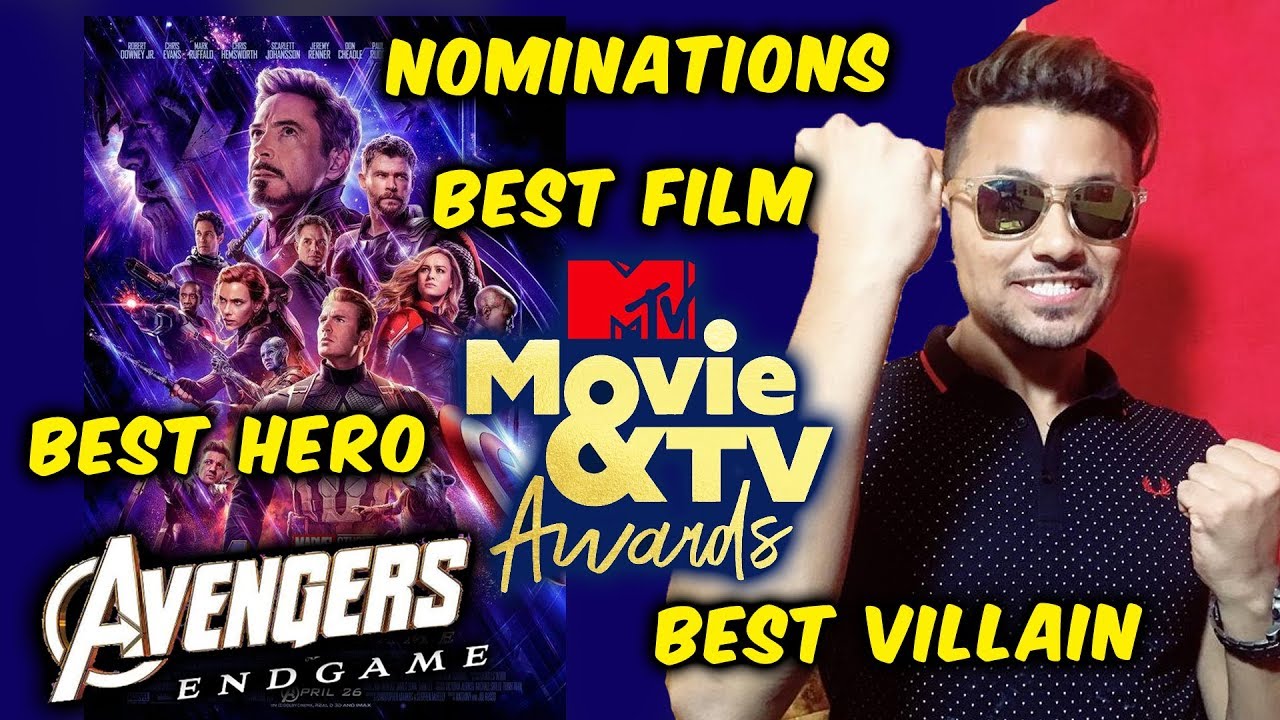 Avengers Endgame Dominate MTV Movie & TV Award 2019 Nominations - YouTube