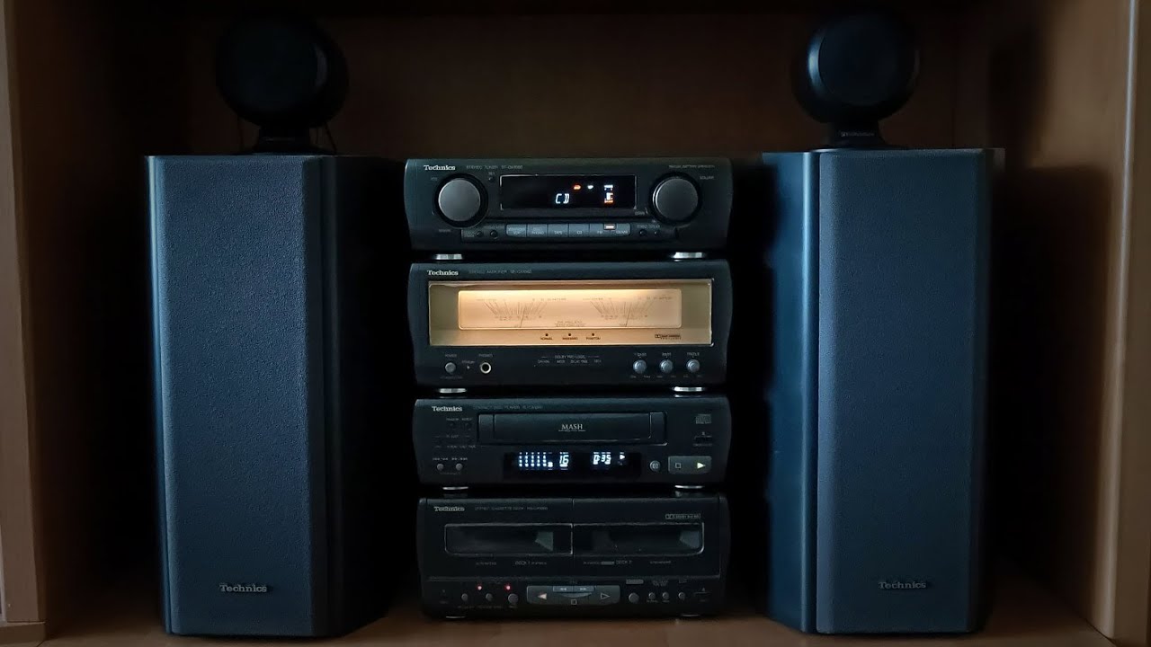 74. Музичний центр Technics SC-CA1080 - YouTube