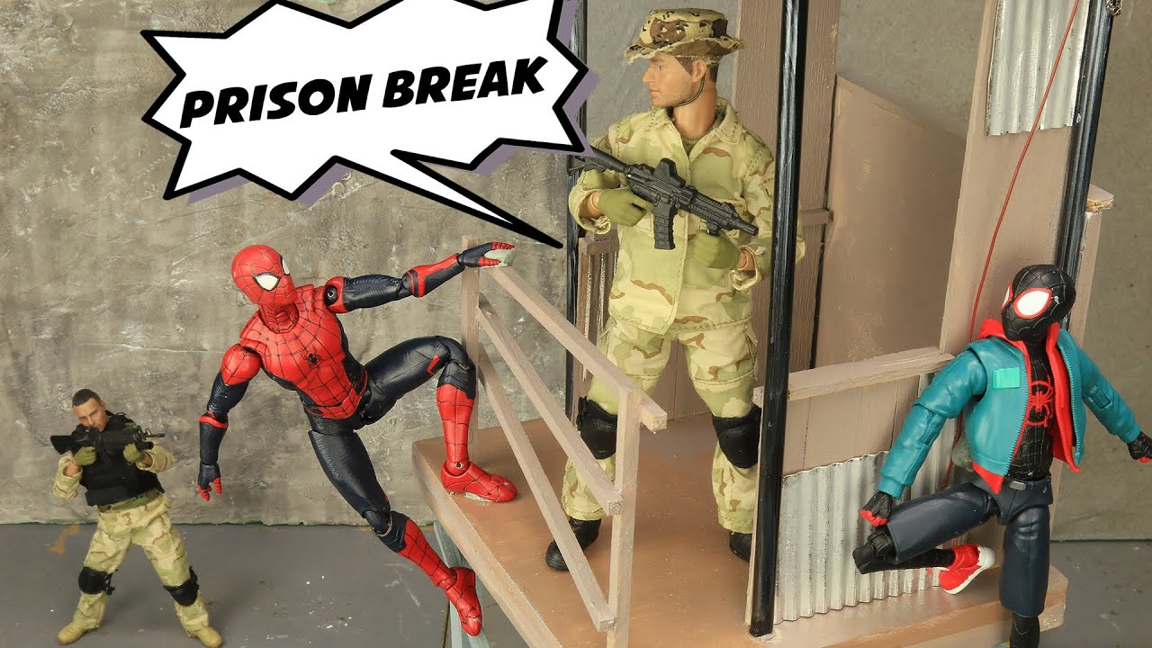 Spider-verse Prison Break | Official Trailer | Figure Stopmotion - YouTube