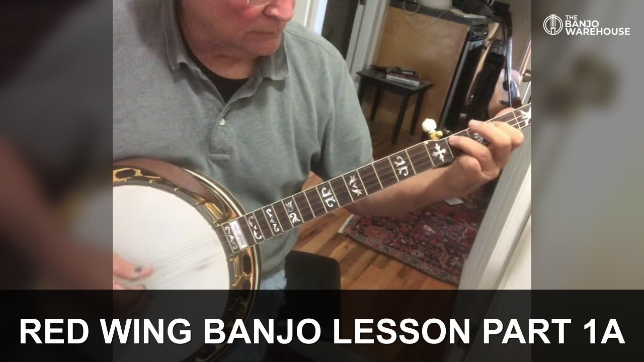 Red Wing Banjo Lesson Part 1A | Forward Roll & D7 Shape Techniques ...