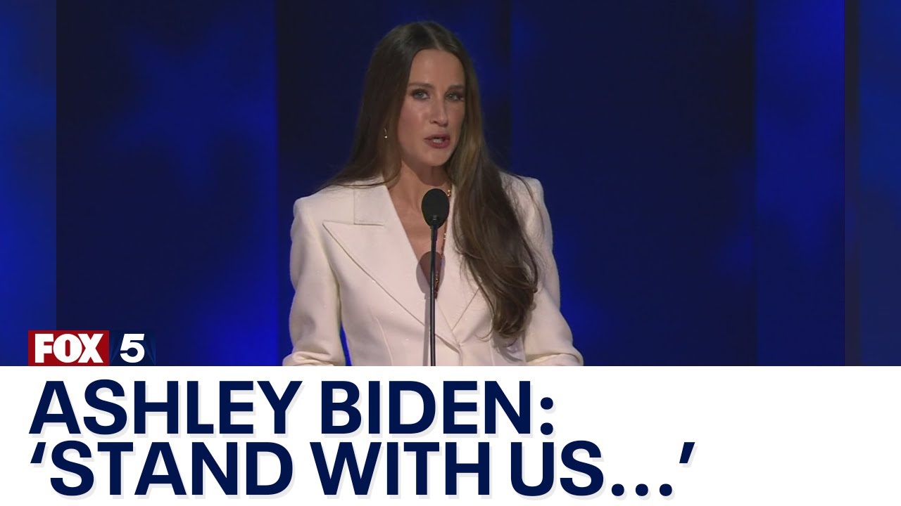 Ashley Biden introduces father at DNC: 'I have a memory of my father ...