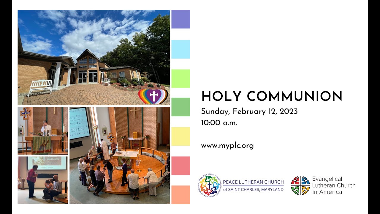 Holy Communion | Sunday February 12, 2023 | Sixth Sunday after Epiphany ...