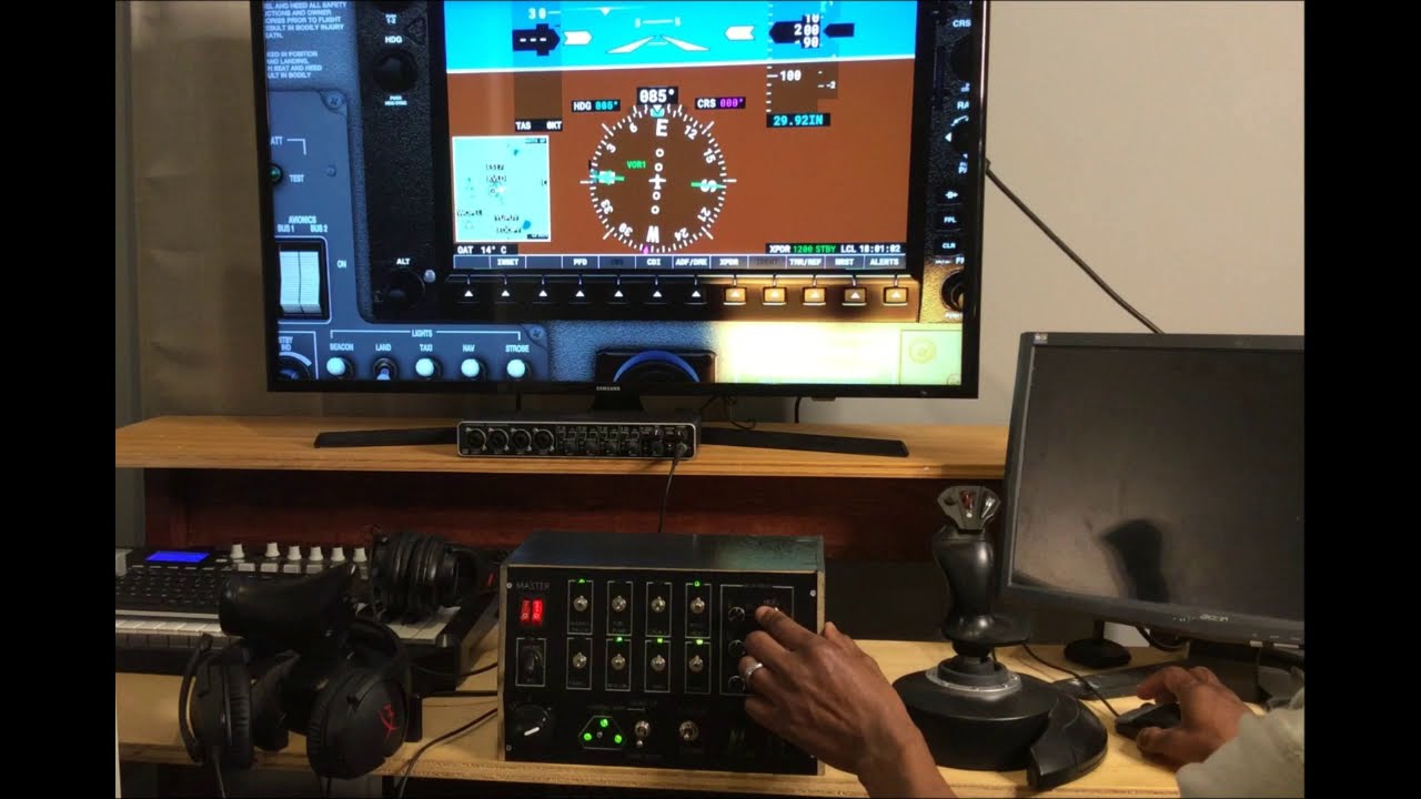My First Switch Panel - Prototype - Works Perfect w/ Microsoft Flight ...