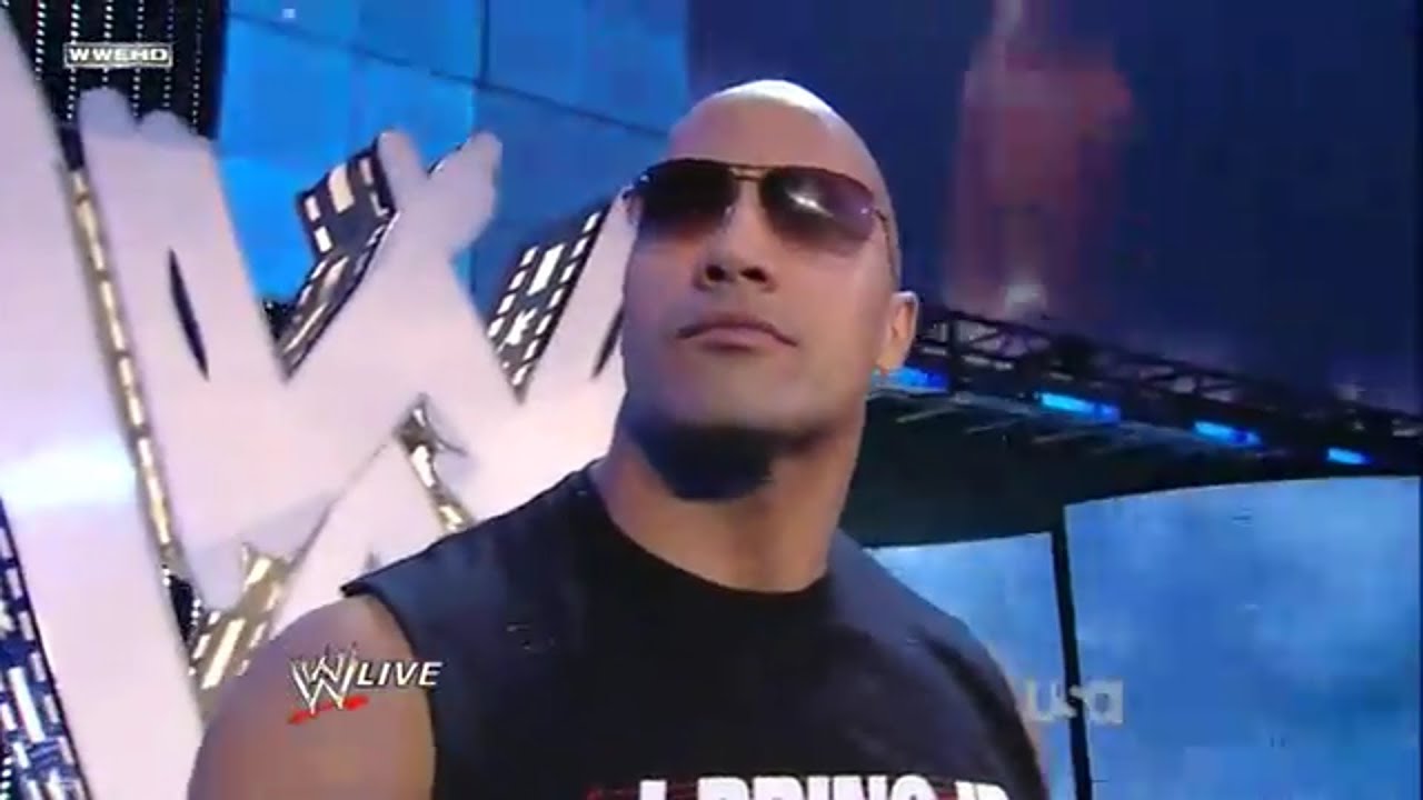 The Rock Returns 2011 With His 1998 Theme (Nation Theme) - YouTube