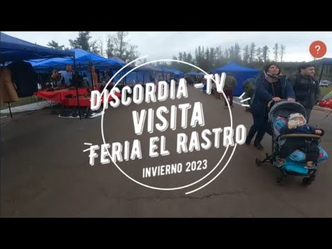#0056 Discordia-Tv-Vinilos visita feria el rastro invierno 2023 - YouTube