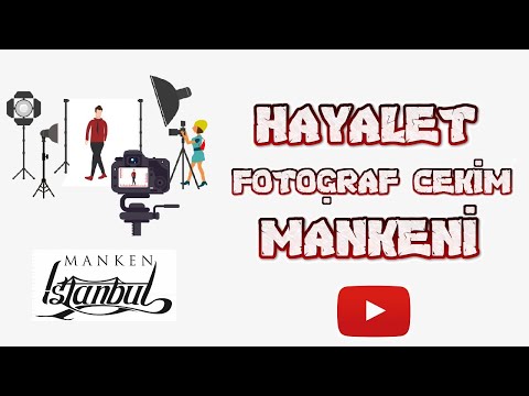 Fotoğraf Çekimi İçin Hayalet Manken