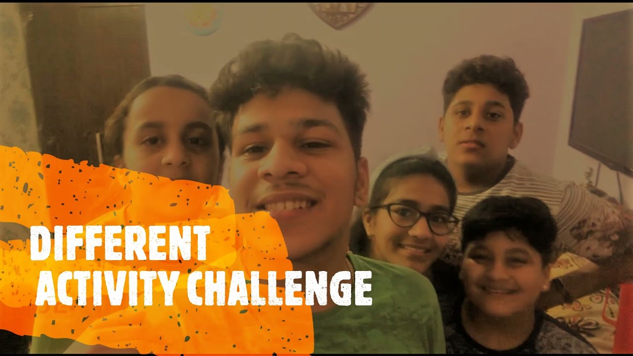 DIFFERENT ACTIVITY CHALLENGES 🤣 - YouTube