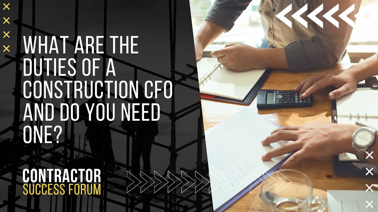 When Do You Need a Construction CFO? - YouTube