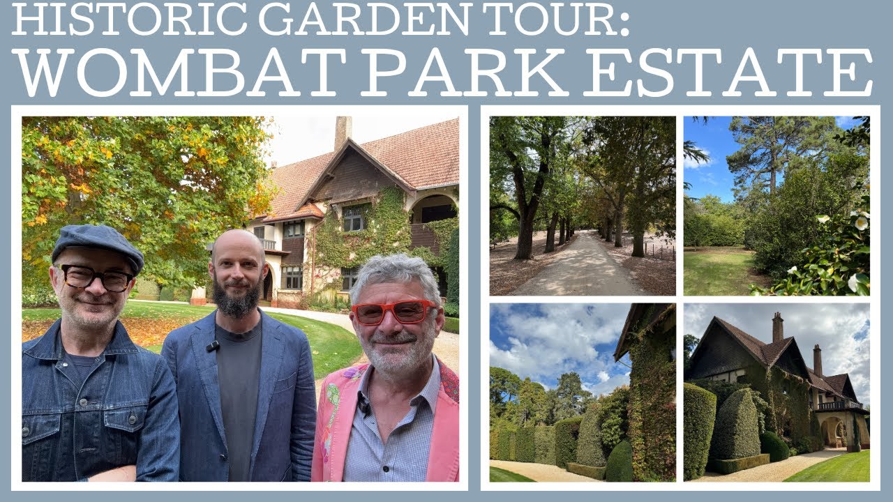 Historic garden tour: Wombat Park Estate - YouTube