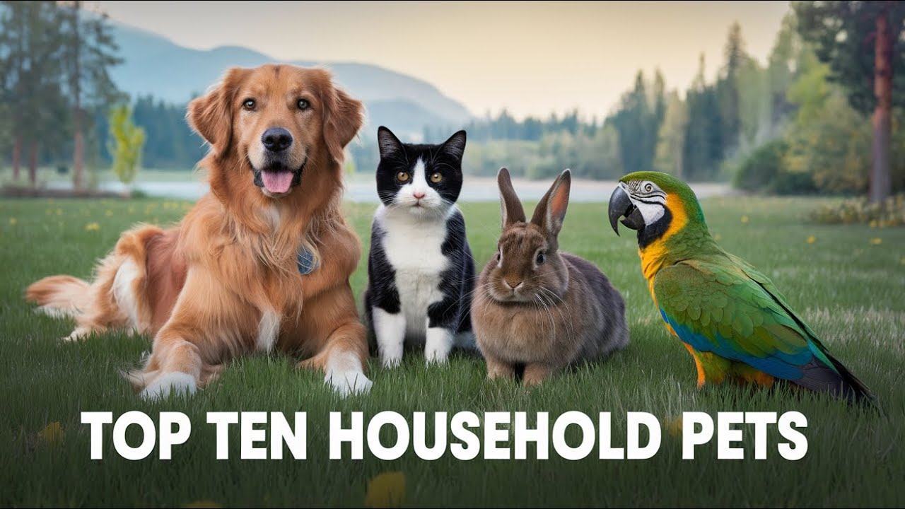 Top 10 Household Pets - YouTube