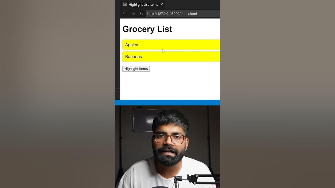 Using GetElementsByClassName in JavaScript DOM 🔥 #webdevelopment #devlife - YouTube