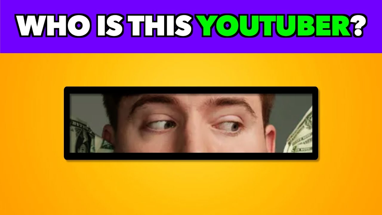 Guess the YouTuber by Their Eyes! | Ultimate YouTuber Quiz Challenge 🔍👀 ...