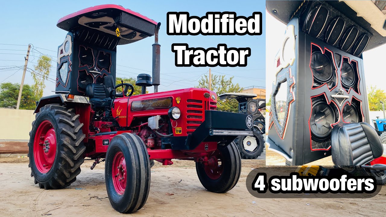 Modified Tractor | Best Tractor Modification Shop | Gill Car Audio ...