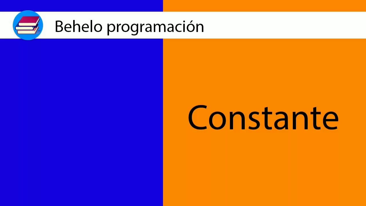 Behelo programación - Constante - YouTube