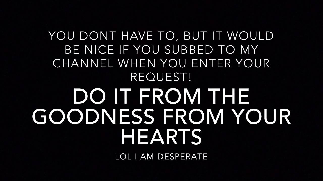 Now Taking Level Requests! - YouTube