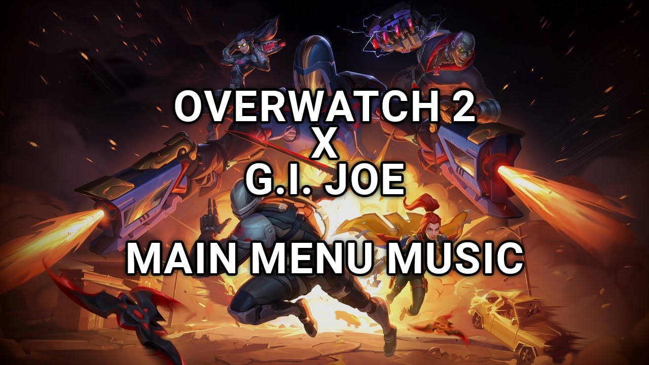 Overwatch 2 x G.I. Joe Season 17 Collab - Main Menu Title Screen ...