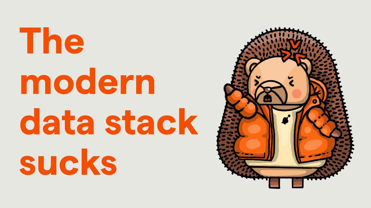 The modern data stack sucks - YouTube