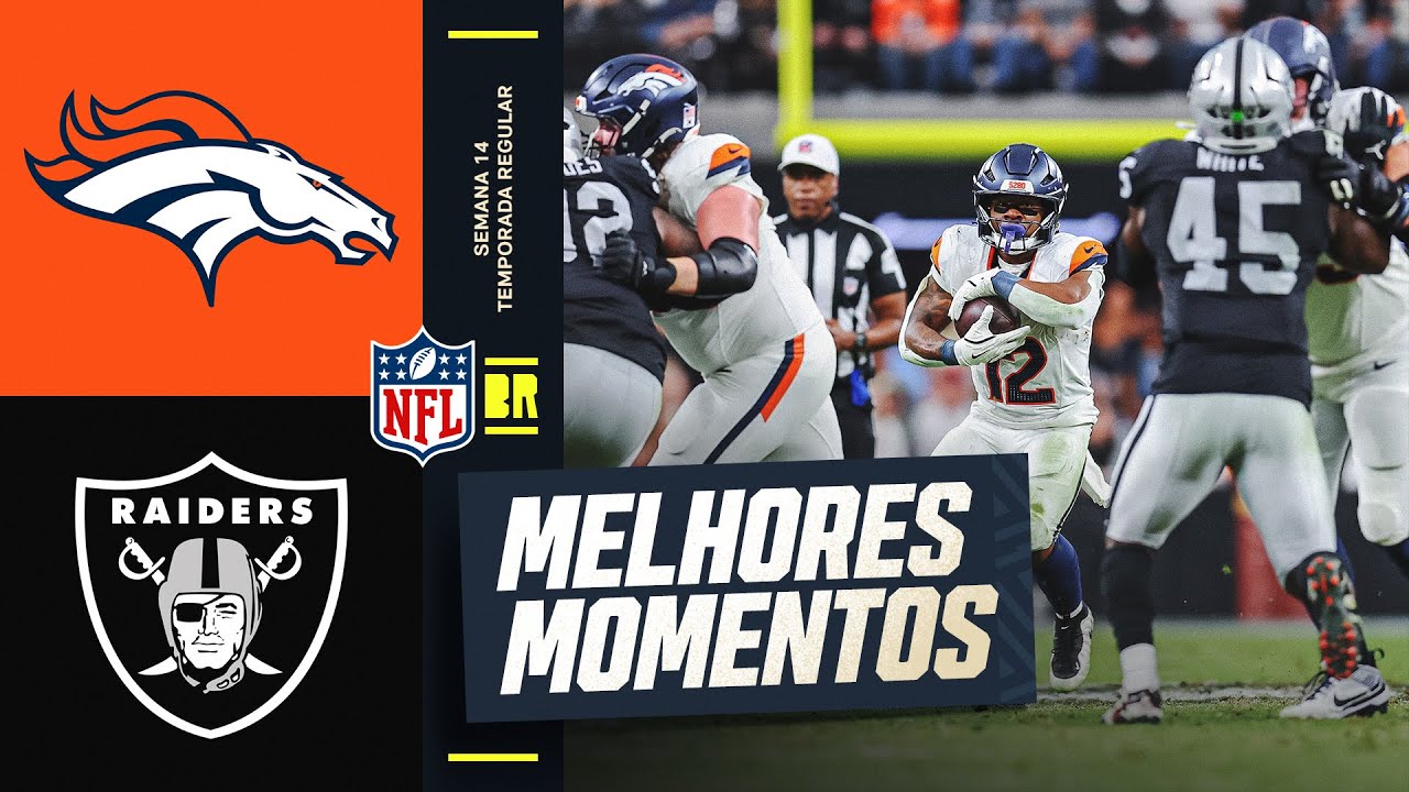 Denver Broncos vs Las Vegas Raiders | Melhores Momentos - Semana 14 ...
